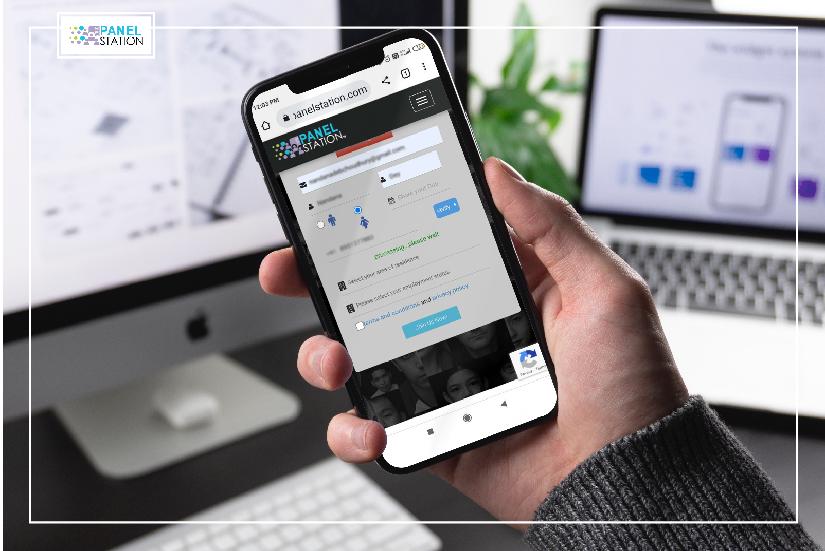 How to Register with The Panel Station